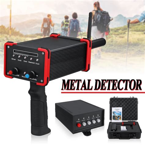 M Deepth Metal Detector GR Rechargeable Pointing Techlogy Long Range Underground Gold Gem