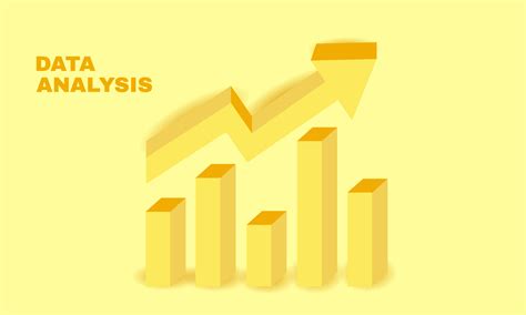 Creative Vector Data Analysis Concept Banner Growing Bars 5912771 Vector Art At Vecteezy