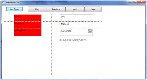 Wpf 4 Dataform User Control Using Reflection Dotnetcurry