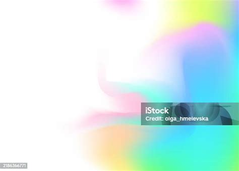 진주빛 그라디언트 반짝이는 홀로그래피 템플릿입니다 네온 벡터 홀로그램 배경입니다 레트로 메쉬 넥타이 염료 금속 질감입니다 그래픽 용지 무지개 빛깔의 배경입니다 그린 펄레센트