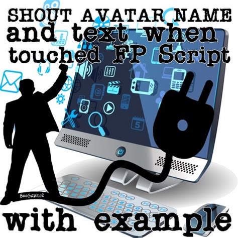 second life marketplace name detect shout whisper or say when touched