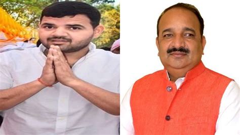 bjp declares brij bhushan singh son as kaiserganj candidate fields dinesh pratap singh in rae