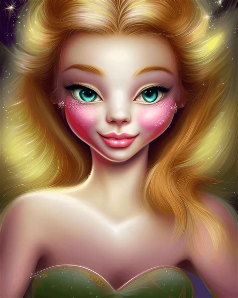 Hyper Detailed Stunning Tinkerbelle Creative Fabrica