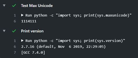 Python Compiled Without Wide Unicode Support Issue Actions Setup Python Github