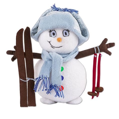 Снеговик | Миадолла - наборы для шитья игрушек | Collectible dolls, Kit ...