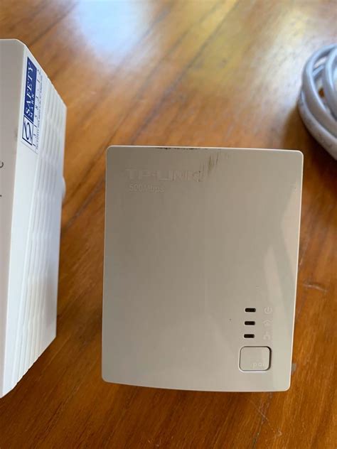 Tp Link Power Line Ethernet Adapter Set Wifi Computers Tech Parts Accessories Cables