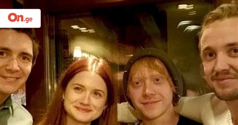 ტომ ფელტონის ახალ ფოტოში დრაკო მალფოი და უისლები დამეგობრდნენ