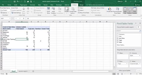 Admnexc308205 Excel Training How To Refresh Pivot Table Data Showezy Excel And Xero Short