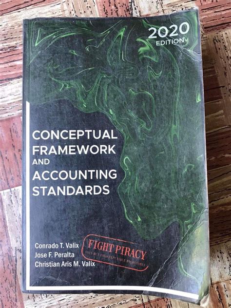 Conceptual Framework And Accounting Standards CFAS Valix Hobbies Toys Books Magazines