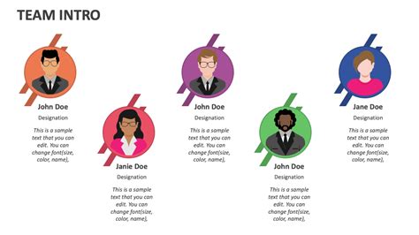 Team Intro PowerPoint And Google Slides Template PPT Slides
