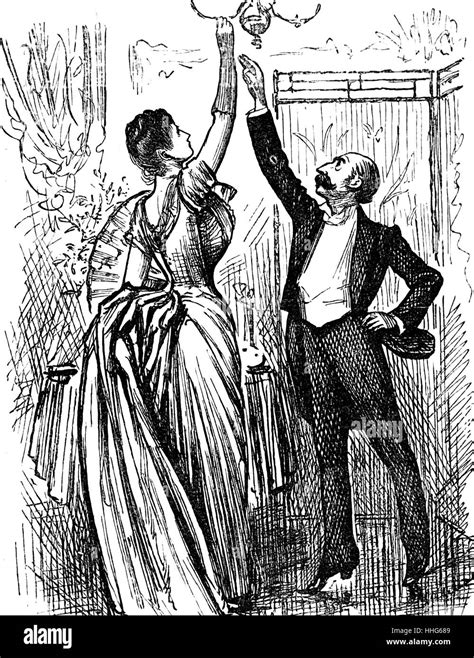 George Du Maurier Cartoon From Punch Magazine Showing An Upper Class