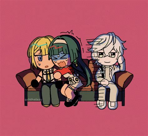 Wise Evelyn Chevalier And Astra Yao Zenless Zone Zero Drawn By