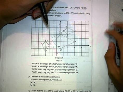SPM Mathematics Form 5 Transformation YouTube