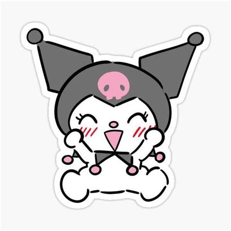 Kuromi Pegatinas Bonitas Dibujos De Hello Kitty Cosas De Hello Kitty