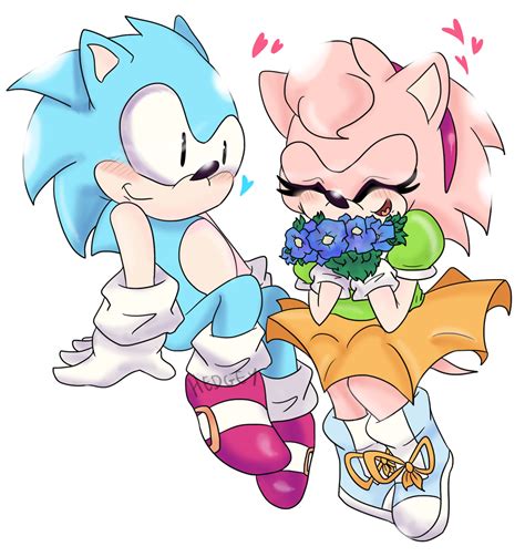 Classic Sonamy By Hedgey On Deviantart