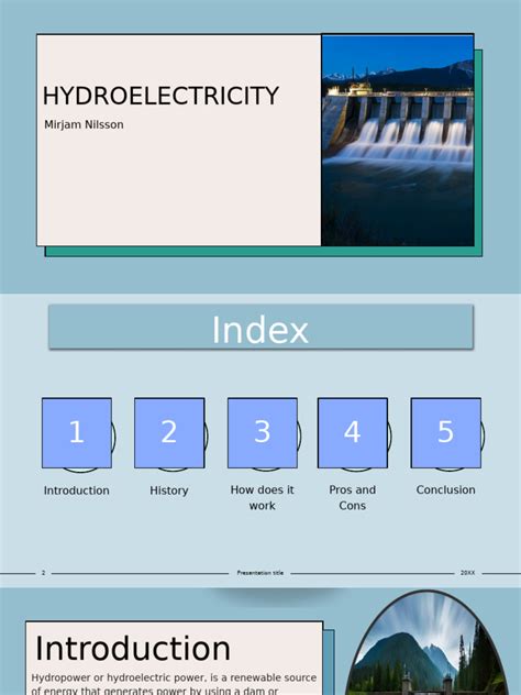 Hydro Electricity Pdf Hydroelectricity Reservoir