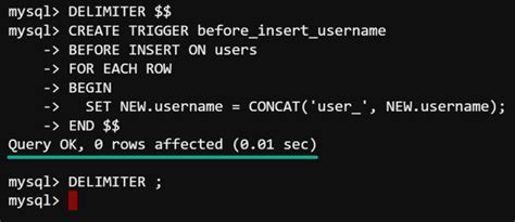 Learning Mysql Triggers Through Practical Examples