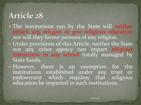 Constitution And Education Ppt