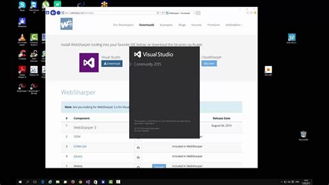 Vs2015 Community Websharper Install Problem Youtube