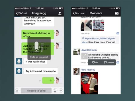Ios Wechat Or Weixin Ui Kit In Chinese And English Sketch Resource For