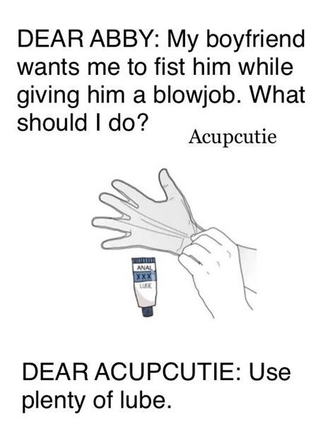 Foto De Dear Abby Should I Fist Him