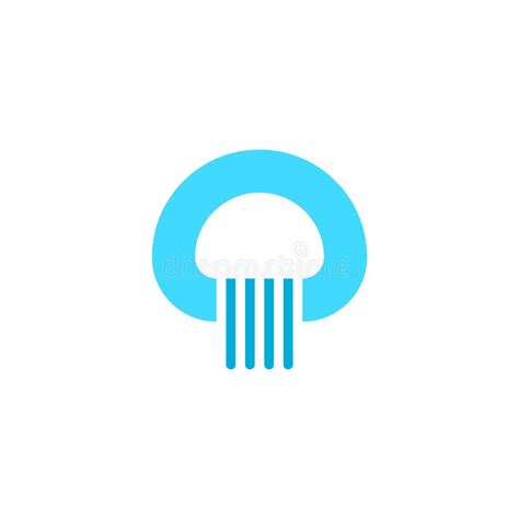 Jellyfish Logo Vector Icon Symbol Stock Illustration Illustration Of