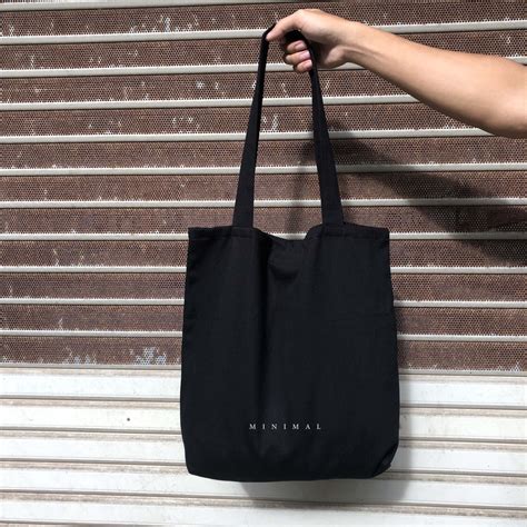 Jual Totebag Minimal Totebag Aesthetic Totebag Kanvas Shopee Indonesia