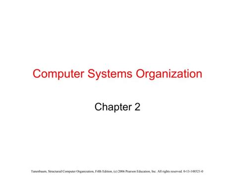 Computer Systems Organization Ppt Computing Technology And Computing
