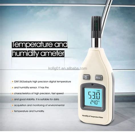 Temperature Monitoring Temp Sensor Mini Portable Smart Indoor Room Digital Temperature And