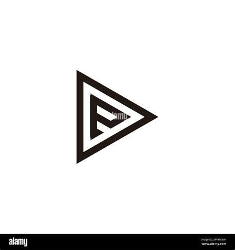 Letter E In D Triangle Geometric Symbol Simple Logo Vector Stock Vector Image And Art Alamy