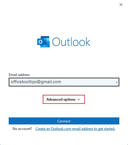 Add The Email Account In Outlook For Windows Microsoft Outlook
