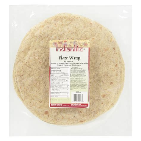 Flax Wrap 6 Pkts X 17 6 Oz 500 G Indianlife