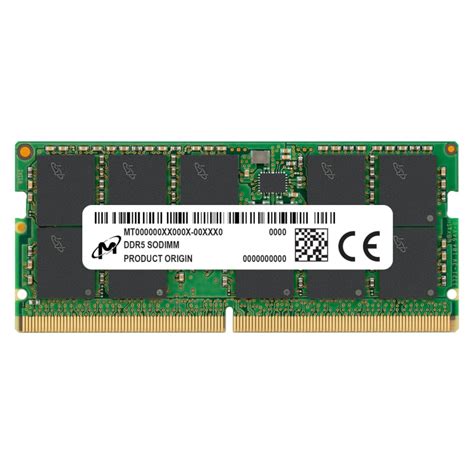 Micron Ddr5 Sodimm Ecc 4800 32gb Apollo It Systems