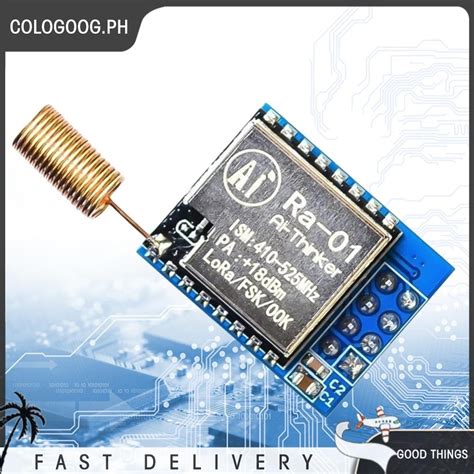 ra 01 sx1278 lora spread spectrum wireless module 433m serial spi