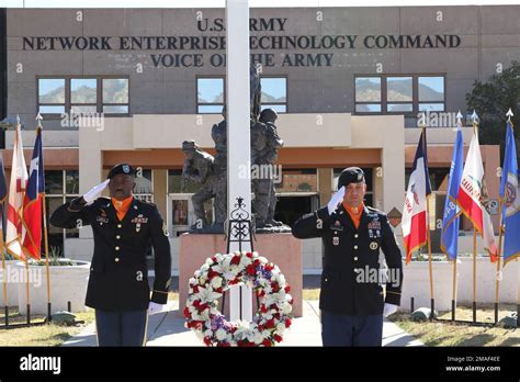 The U S Army Network Enterprise Technology Command Hosted The Signal Cove Of Remembrance