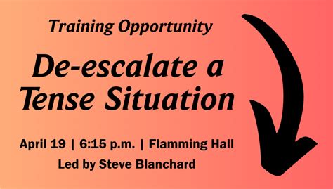 De Escalation Training Richmonds First Baptist Church