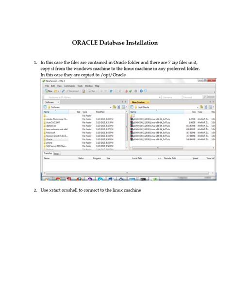 2 Oracle Database Installation Pdf Zip File Format