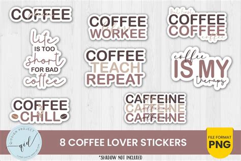 Coffee Lover Stickers