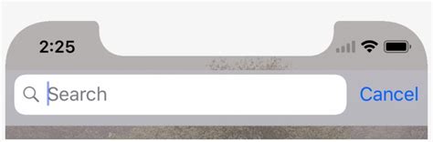 Iphone X Status Bar Png Iphone X Search Bar 1125x318 Png Download Pngkit