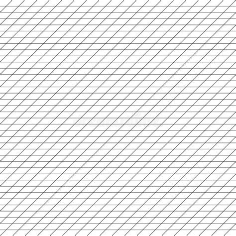 Diagonal Tilt Lean Units Grid Mesh Grating Regular Angle Lines Lattice Pattern Stock Vector