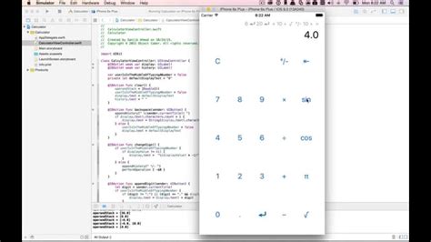 calculator assignment 1 stanford university ios winter 2015 youtube