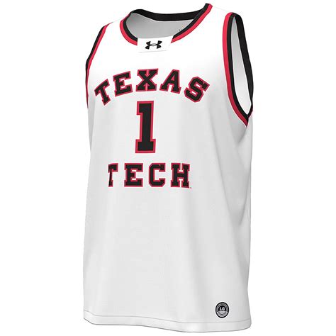 Under Armour 1 Texas Tech Red Raiders Throwback Replica Basketball