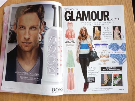 Design Practice Blog Text Hierarchy In Glamour Magazine Importance Of Information