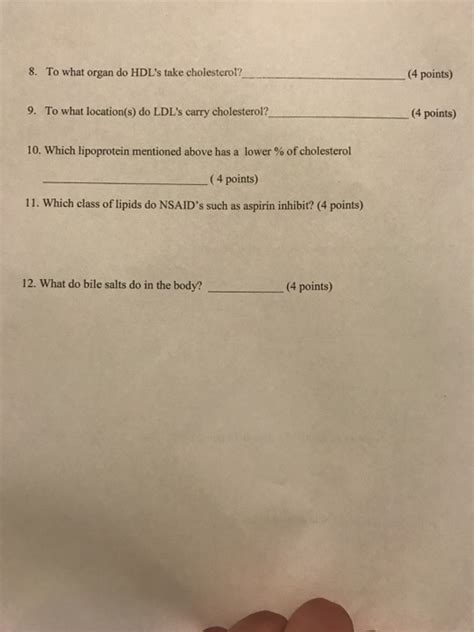 Solved Give Three Functions That Lipids Do In The Body Chegg