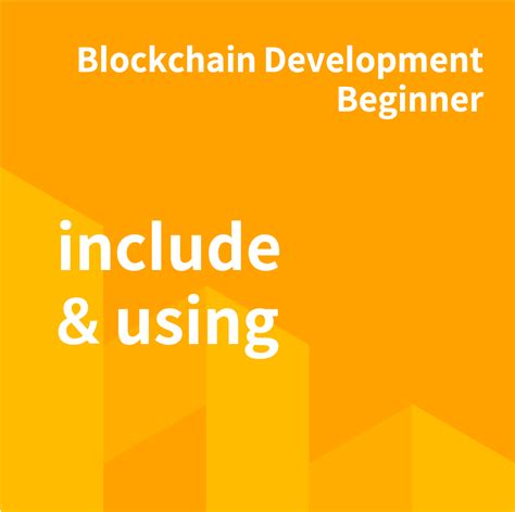 Blockchain Development Beginner — Include와 Using By Deveos Medium
