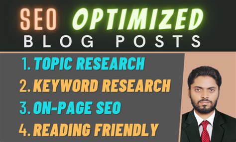 Create Seo Optimized Blog Posts That Boost Traffic By Khubaibkhawar Fiverr