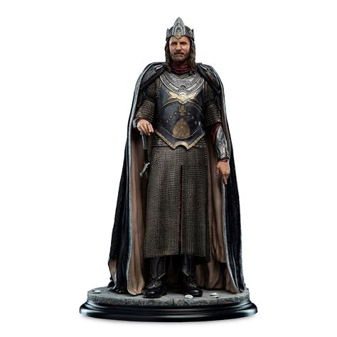 In De Ban Van De Ring Koning Aragorn Beeldje Classic Series The
