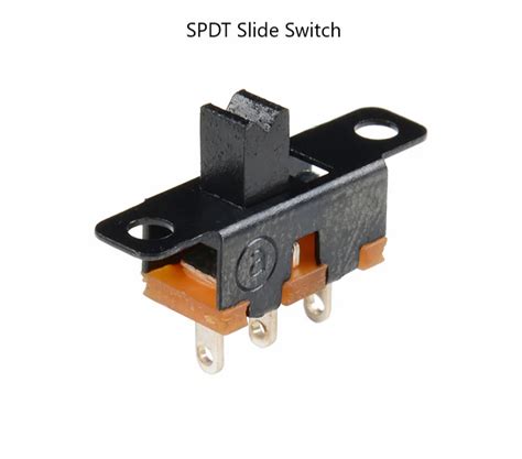 SunRobotics DPDT Switch SPST Pin A A V Spdt Slide Switch Pin SPST Momentary Switches At