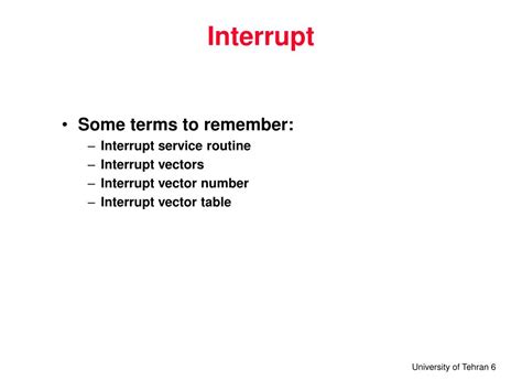 Ppt Microprocessor System Design Interrupt Powerpoint Presentation
