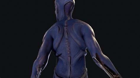 Artstation Alien Assassin Game Assets